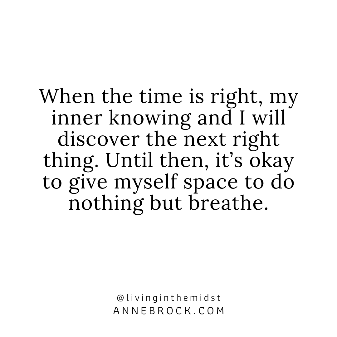 Inner Knowing – Anne Brock