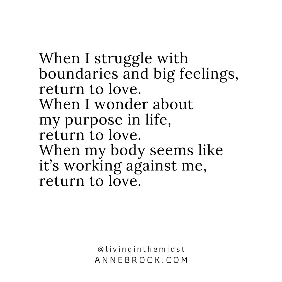 Return – Anne Brock